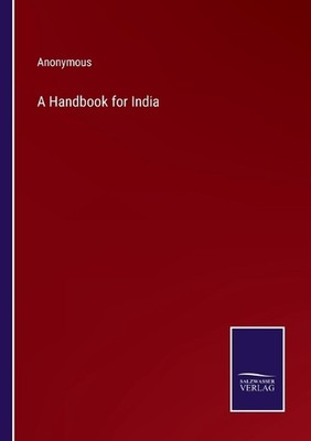 A Handbook for India by Anonymous Paperback Book | eBay
