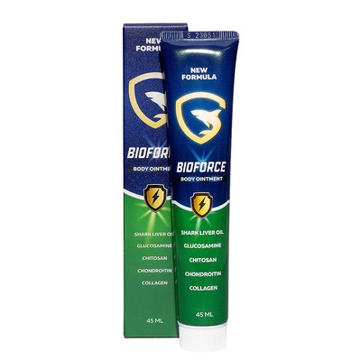 BIOFORCE Crème pommade pour le corps 45 ml lissante et rafraîchissante ...