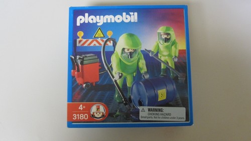 NEW PLAYMOBIL 3180 HAZMAT TOXI WASTE BIOHAZARD | eBay