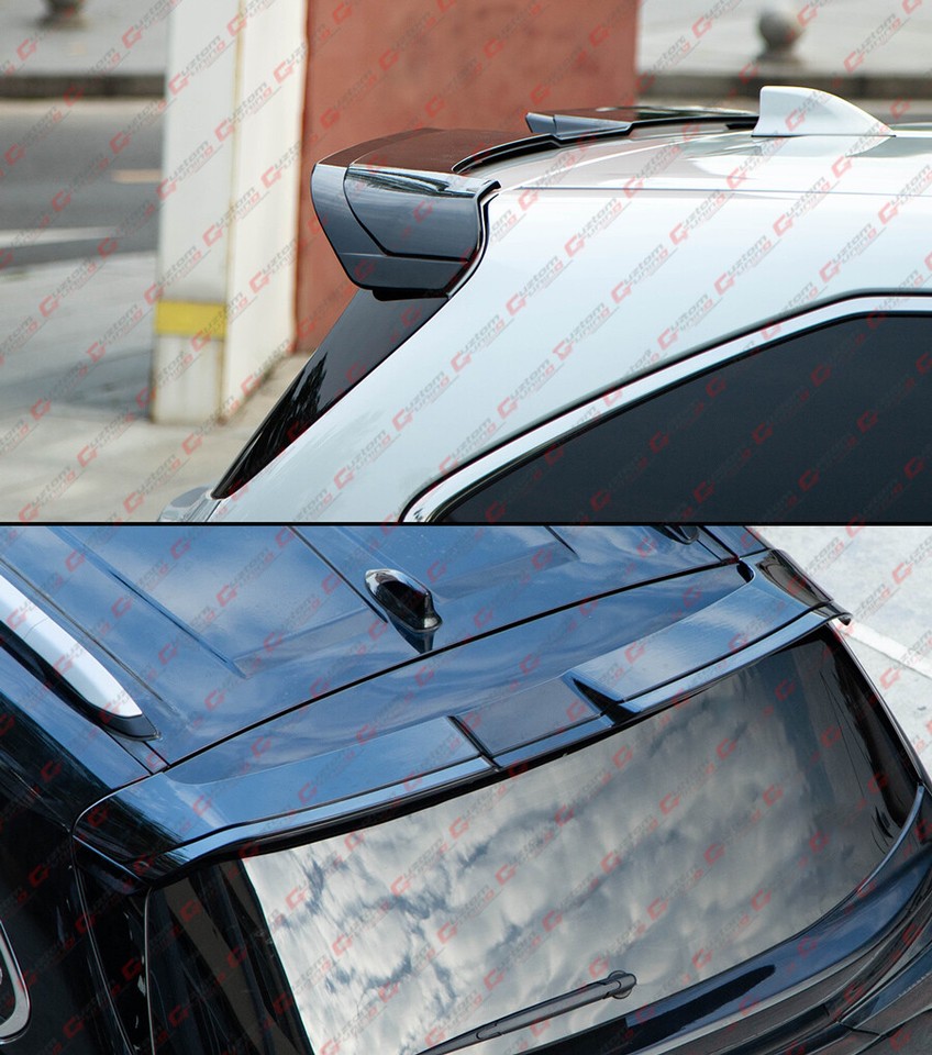 FOR 2021-2026 TOYOTA SIENNA V2 GLOSS BLACK REAR ROOF TOP SPOILER WING ...