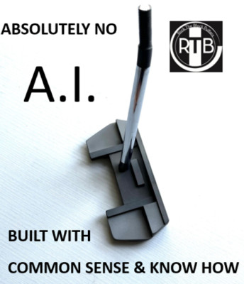 Rock The Block custom handmade 303 SS Golf Putter & Titleist PRO V1 ...