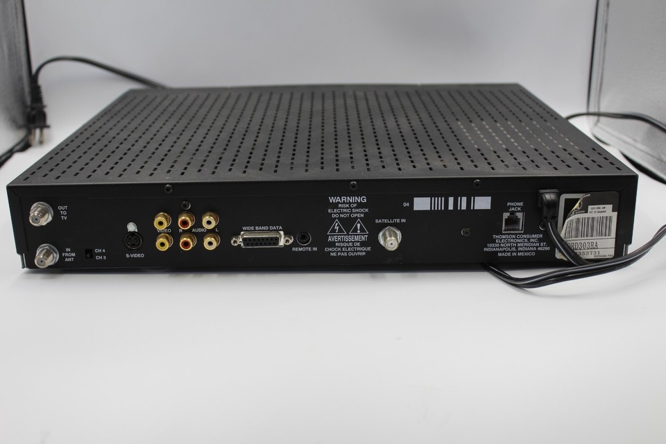 RCA Model DRD303RA DSS Direc Tv DIGITAL Receiver Satellite cable box ...