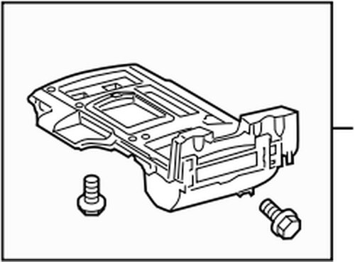 58821-60580-A0 Toyota Panel, console, upper 5882160580A0, New Genuine ...