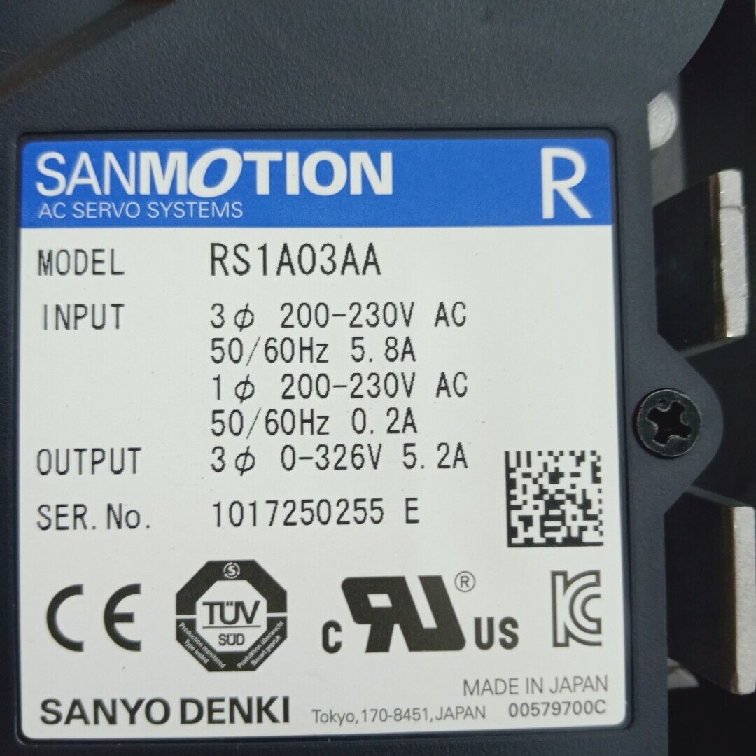SANYO+DENKI+RS1A03AA+AC+Servo+Amplifier for sale online | eBay
