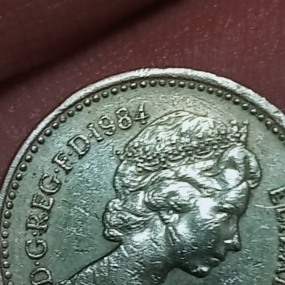 1984 RARE ONE POUND COIN | eBay