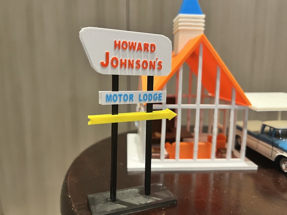 O Scale Howard Johnson Motor Lodge Set - 3D Printed Kit | eBay