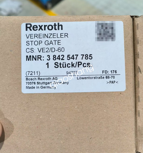 VE2/D-60 3842547785 Rexroth Cylinder stop brand new Shipping By Fedex ...