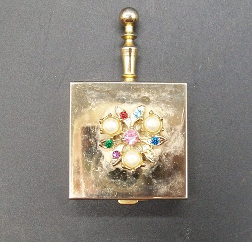 Vintage Purse/pocket Size Portable Silent Butler Brass Ashtray | eBay