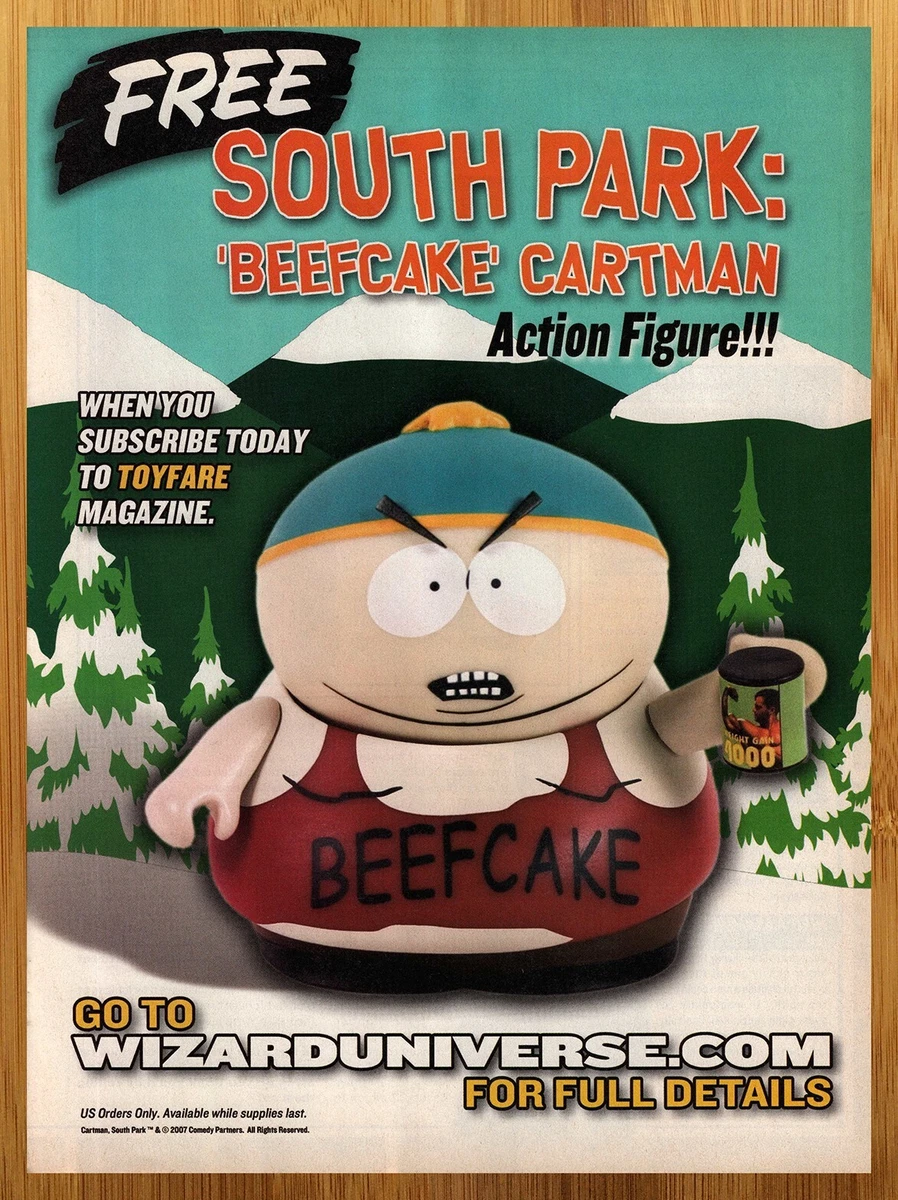 Cartman Beefcake Poster