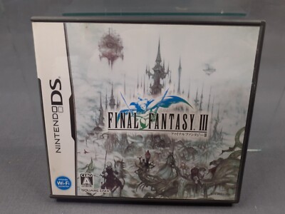 NINTENDO DS NDS Final Fantasy III FF3 Japanese version Boxed | eBay