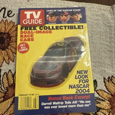 Jeff Gordon #24 TV Guide February 14-20, 2004 NASCAR Collectible Dual ...