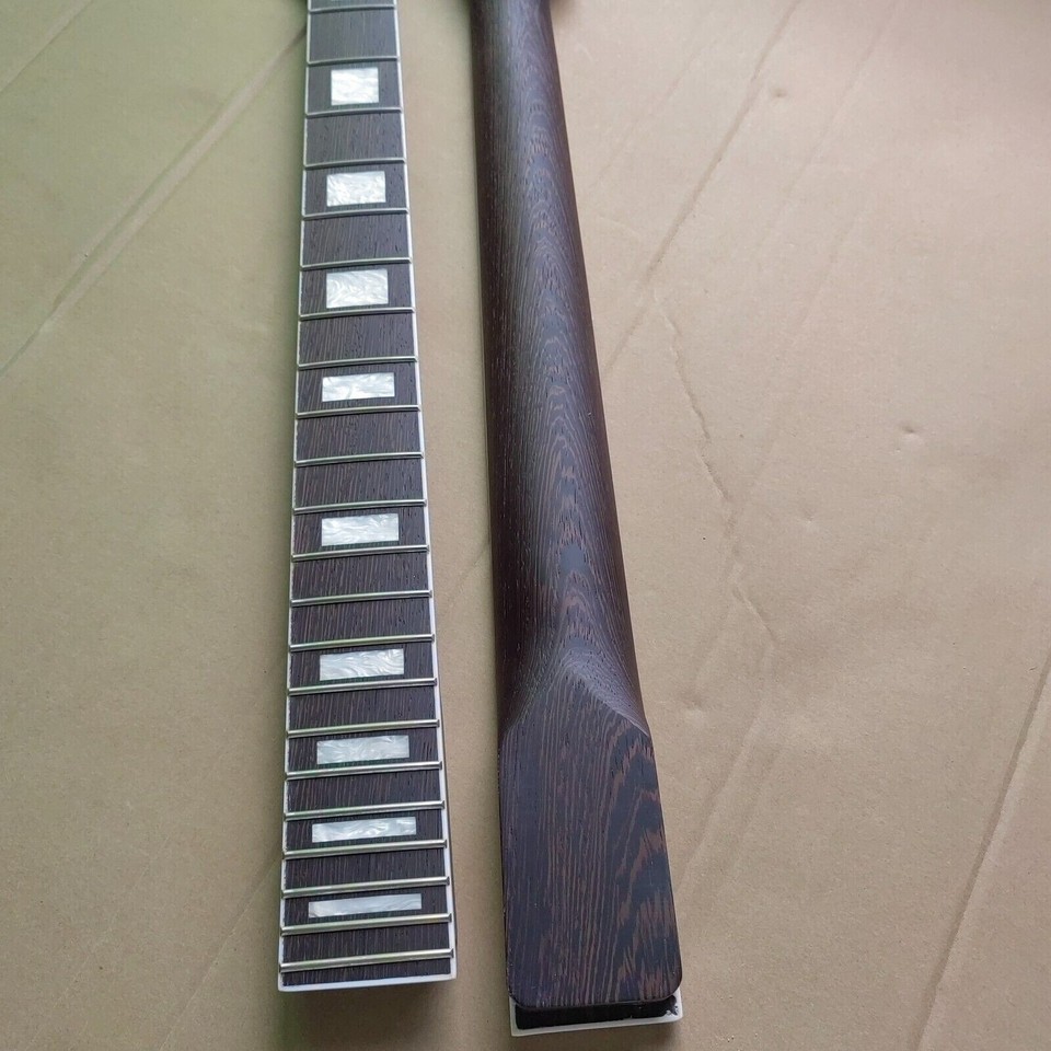 Stainess 22 Fret Electric Guitar Neck Wenge Fingerboard Bone for Fender ...