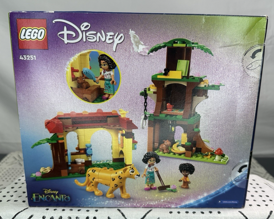 New! LEGO Disney 43251 Encanto Antonio's Animal Sanctuary Set Jaguar ...