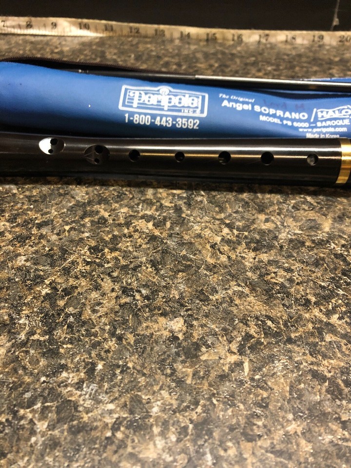 Peripole PB-6000 Angel Soprano Halo Recorder Flute 12-1/2 Inches with ...