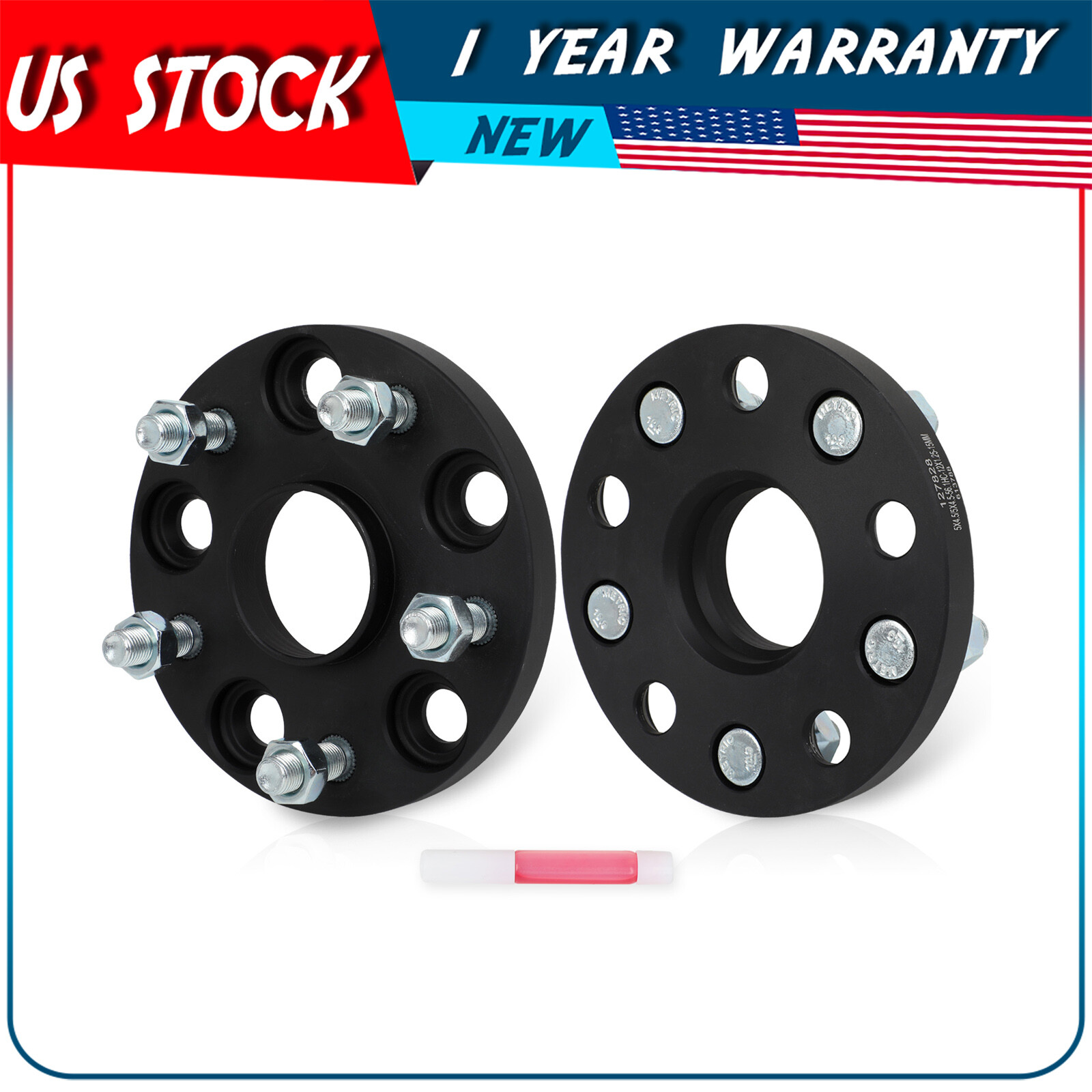 2 Pcs 15mm 5x4.5 12x1.25 Studs Wheel Spacers For Subaru Legacy Outback ...