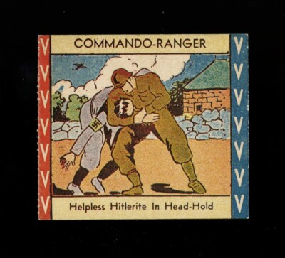1940 R34 WH BRADY COMMANDO RANGER CR48 HELPLESS ADOLF HITLER HITLERITE ...