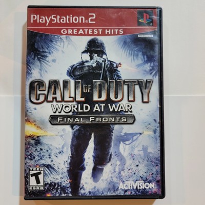 Call of Duty: World at War - Final Fronts (PlayStation 2) PS2 ...