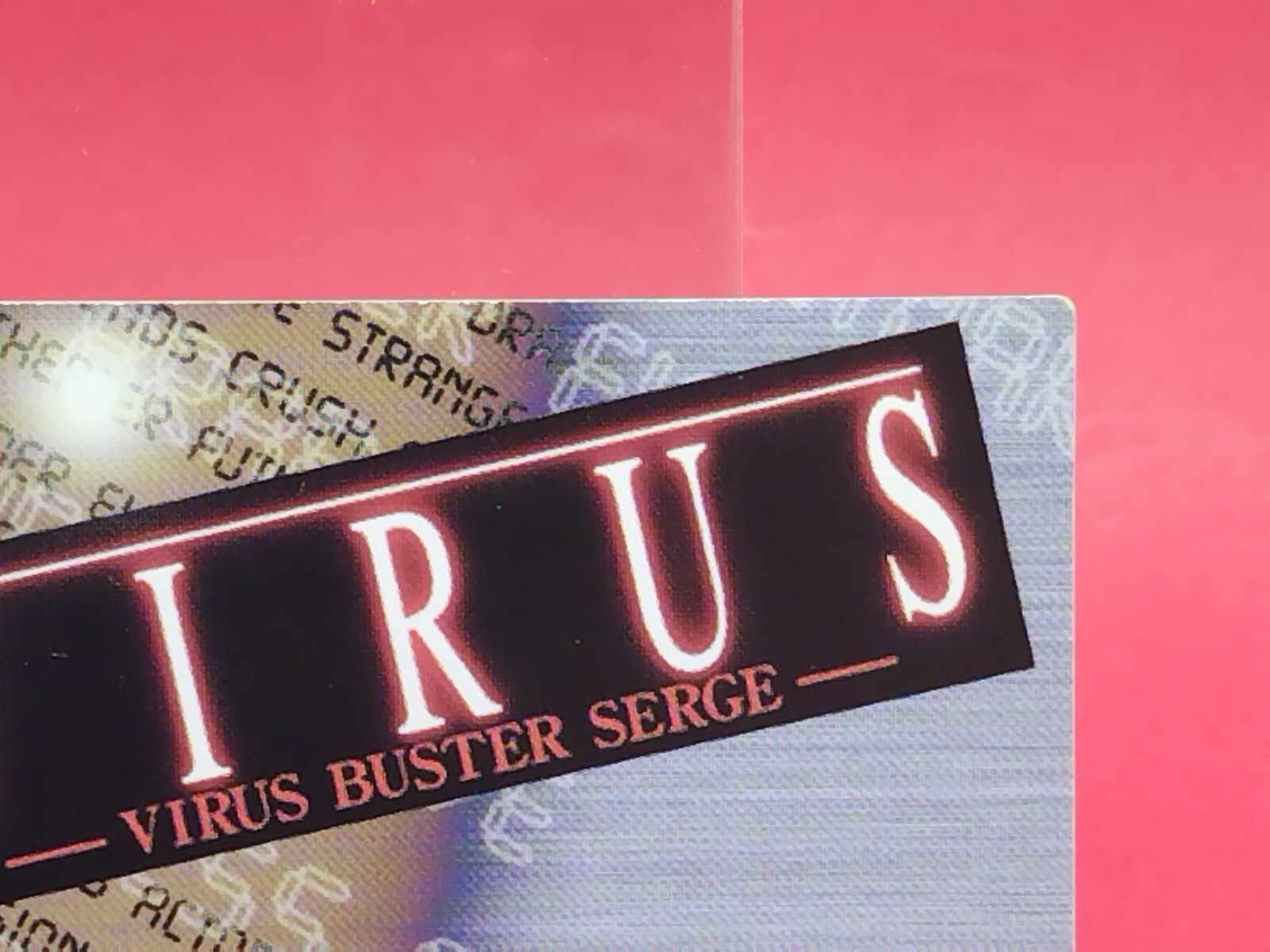 JOUICHIROU / VIRUS No.50 Sega Saturn Card Cards Holo Japanese Game ...