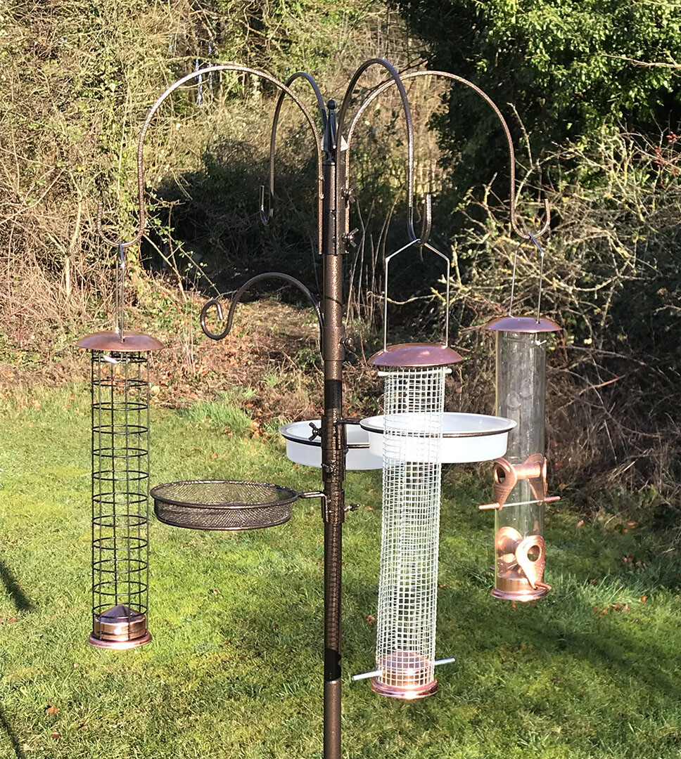 Complete Bird Feeding Stations Stand Feeder Tree Wild Garden Birds ...