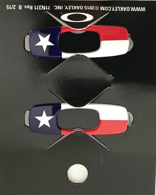 OAKLEY BATWOLF ICONS INTERCHANGEABLE chrome diamond red orange green ...