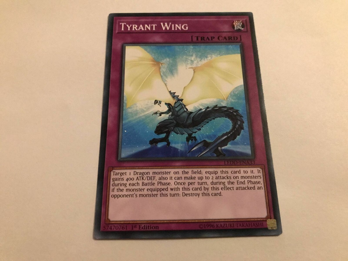 Yu Gi Oh Tyrant Wing Yugioh DRL2 EN004 Tyrant Burst Dragon 1st Edition