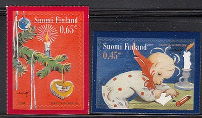 Finnland - Post 2004 Yvert 1691/92 MNH Weihnachten | eBay.de