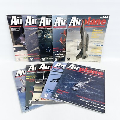 Airplane Aviation Encyclopedia Magazine x10 1992 Sequential Part 140 ...