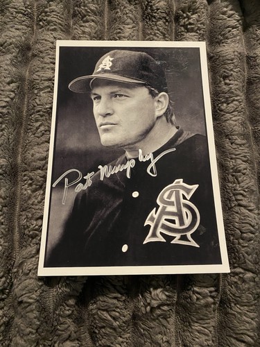 Pat Murphy Milwaukee Brewers Baseball Signed 5x7.5 Photo MLB | eBay