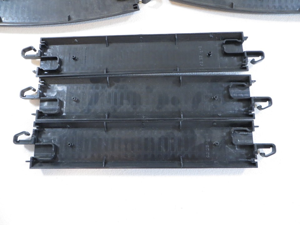 Bachmann EZ-Track HO Scale 18" R 30 Curved & 9" Straight Track Black ...