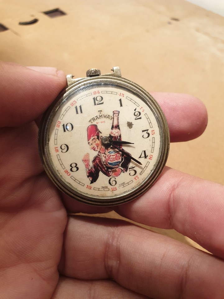 Antique Pepsi Cola Best Employee Pocket watch very Rare TRAMWAY 1904 | eBay
