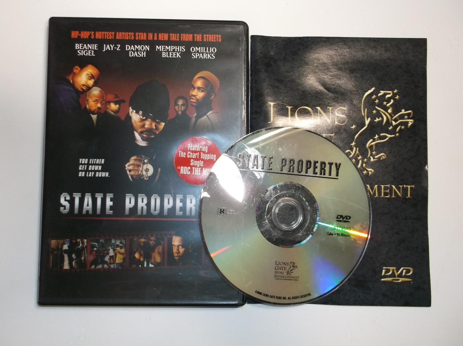 State Property (DVD, 2002) Jay-Z, Beanie Sigel, Damon Dash, Memphis ...