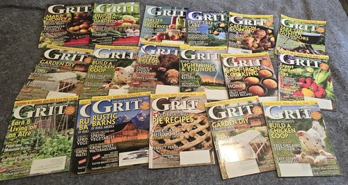 Lot of 18 Grit Magazines 2015-2019 | eBay