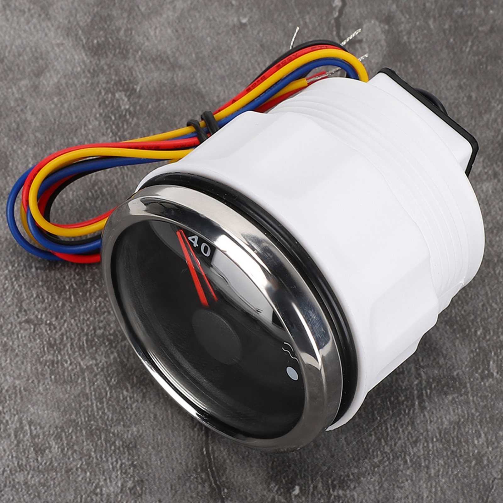 Black Dial 2in Cooling Water Temperature Gauge 40‑120℃ Smart Alarm IP67 ...