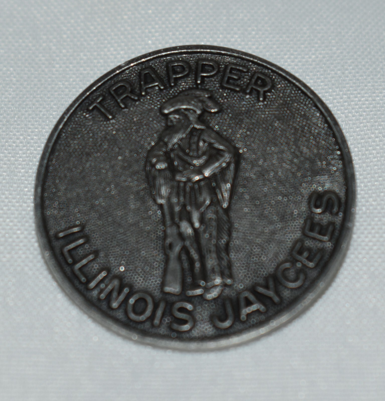 Trapper Pewter Silver Tone Illinois Jaycees Pin AA | eBay