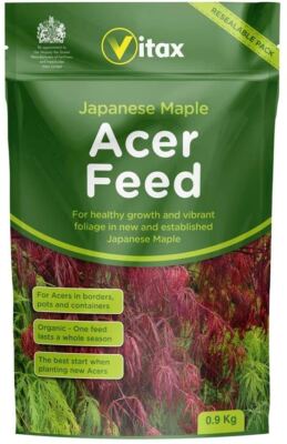 Vitax Japanese Maple Acer Feed Food Fertliser 900g Tree Healthy Growth ...