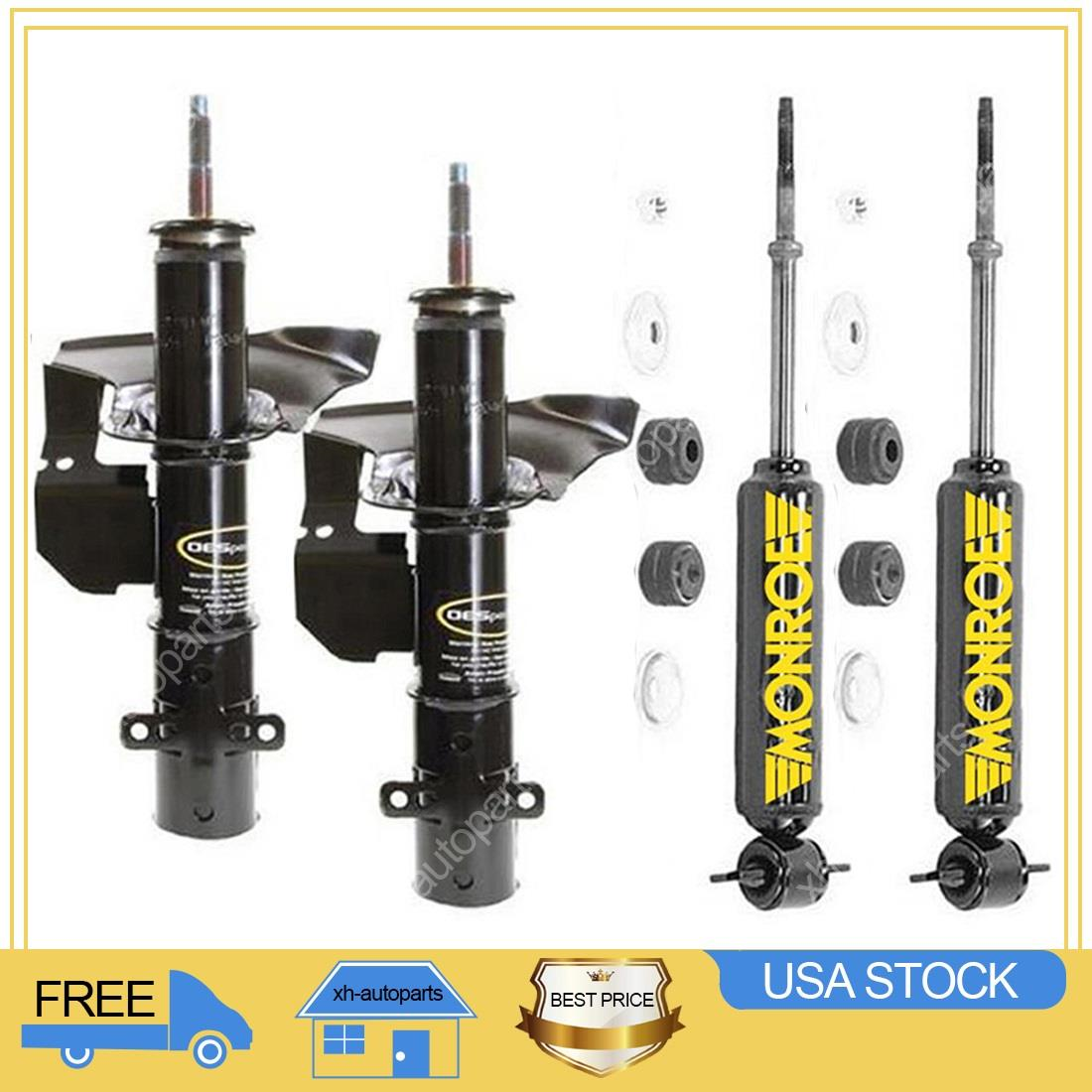 Fits 1988~1988 Pontiac Fiero Fiero Front Rear Shocks Struts | eBay