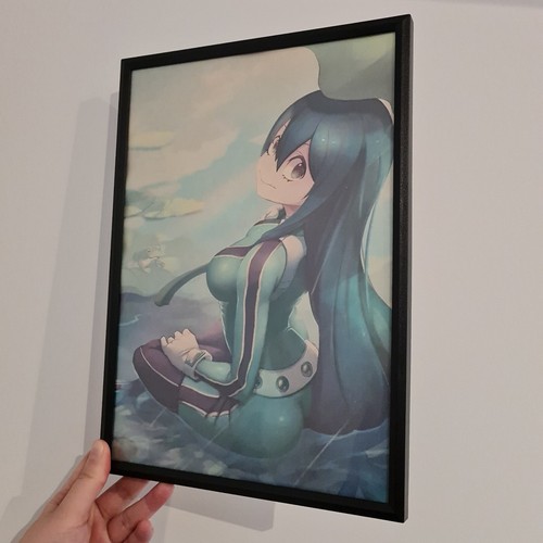 Tsuyu Asui Froppy MHA My Hero Academia Anime Canvas Poster A4 | eBay