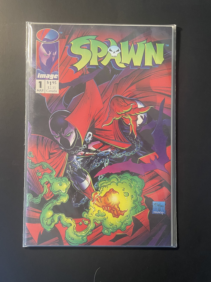 Lot of 5 Image Comics #1s Spawn, Maxx, WildStar, W.I.L.D.C.A.T.S., PITT ...