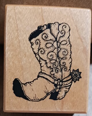 PSX personal stamp exchange stamp western boot number c-541 | eBay