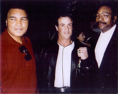 Rocky , Stallone with Muhammad Ali & Carl Weathers 8x10 color photo | eBay