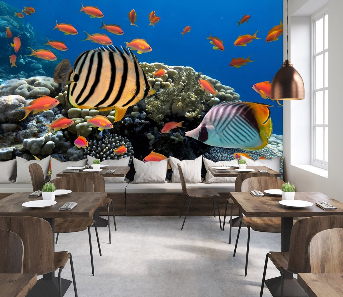 Fish Print Wallpaper