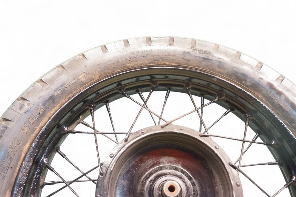 1942 Harley Solo WL WLA 45 Knucklehead Flathead G *AC44 Front Wheel 18 ...