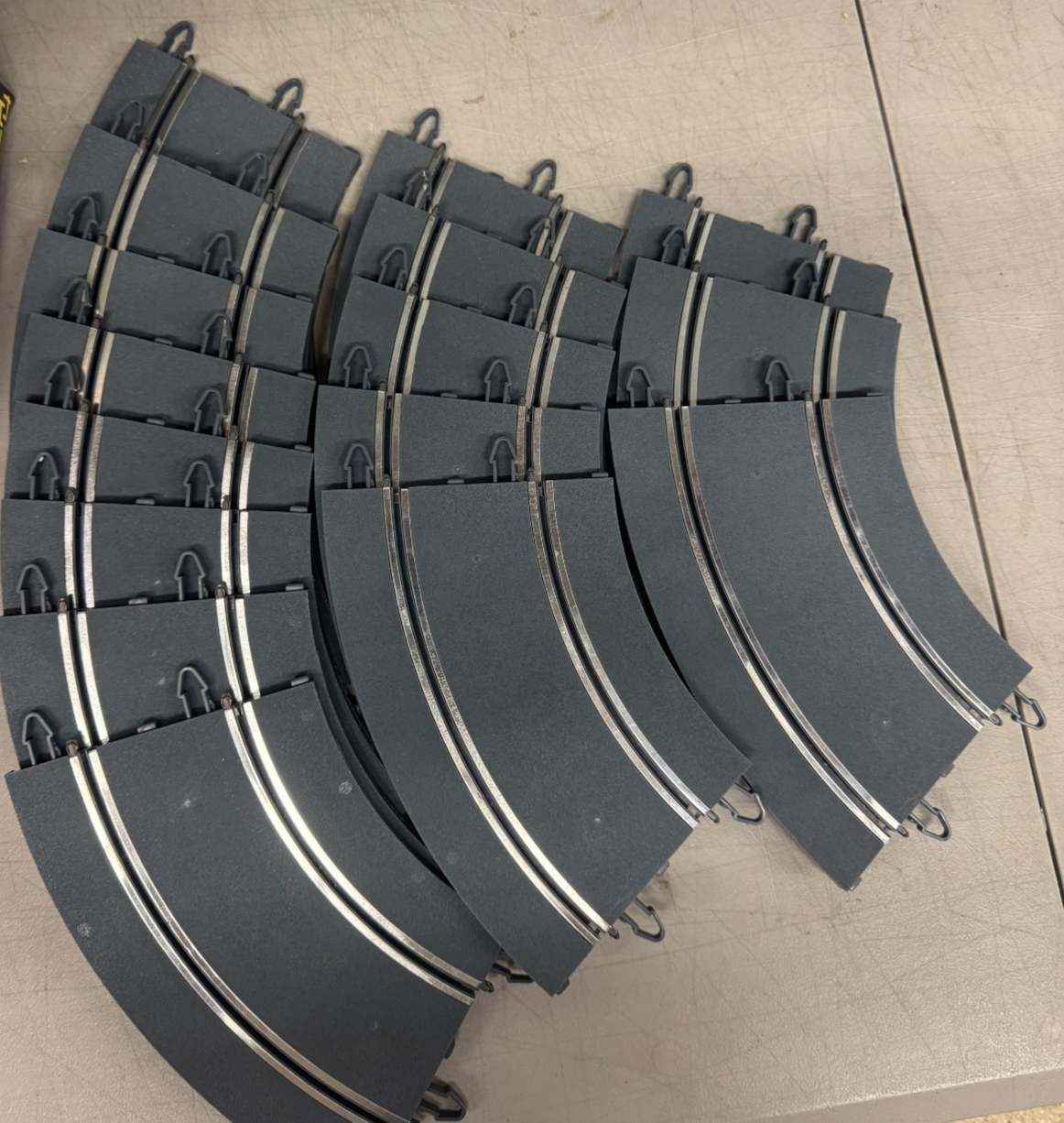 16pc LOT of SCX Standard Curve 1/32 Slot Car Track WOS Digital & Analog ...