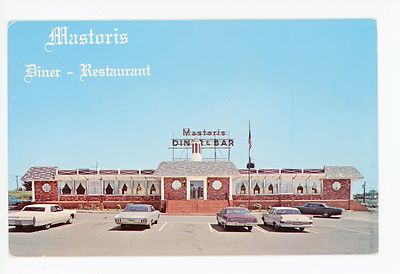 Mastoris Diner-Restaurant BORDENTOWN NJ—Vintage Chrome PC 1960s | eBay