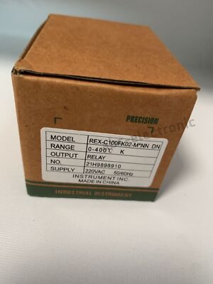 1PC NEW thermostat REX-C100 REX-C100FK02 FK02-M*NN DN FK02-V*NN | eBay