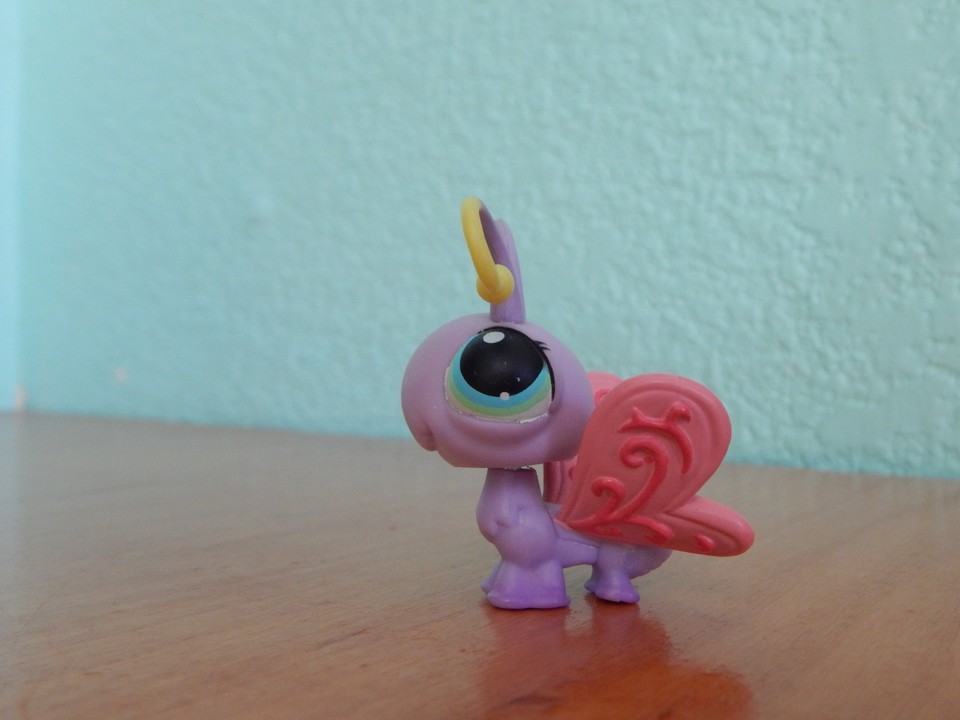 LPS #93 Purple Butterfly with Pink Wings and Blue Eyes 2005 | eBay