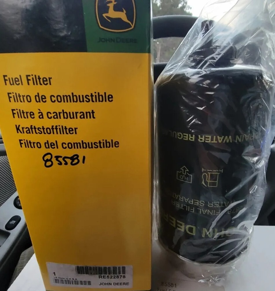 JOHN-DEERE RE522878 - Fuel filter cross reference
