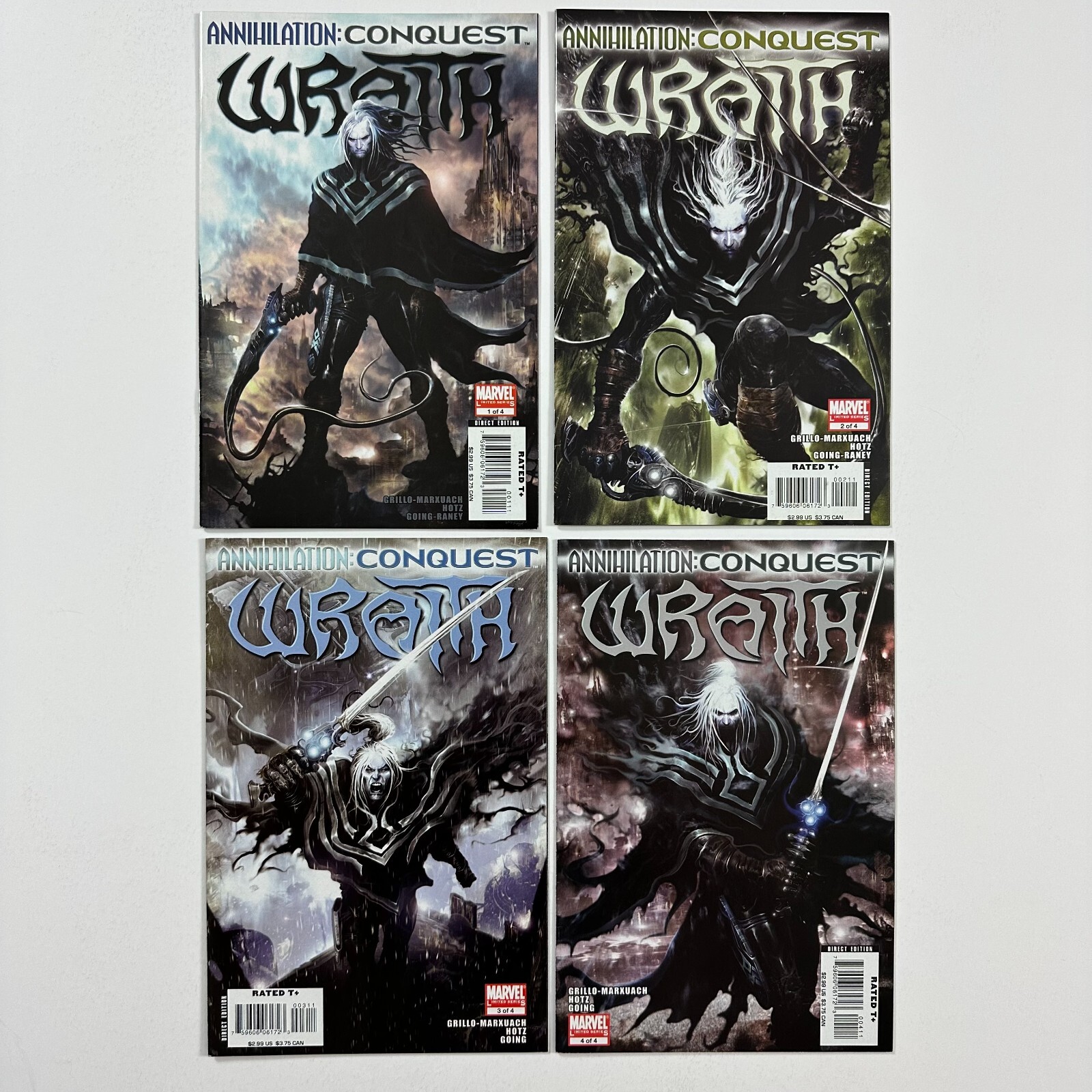 ANNIHILATION CONQUEST WRAITH 1-4 1 2 3 4 COMPLETE SERIES 1ST APPEARANCE 2007 | eBay