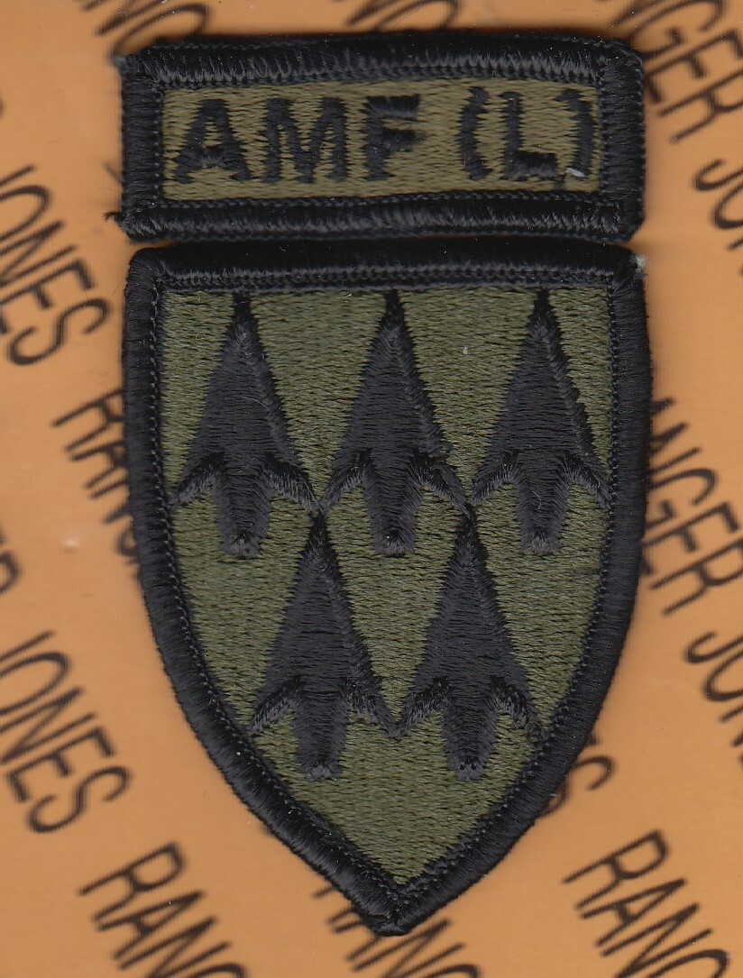 35th ADA Air Defense Artillery Allied AMF (L) BDU OD Green BDU ~3.25 ...