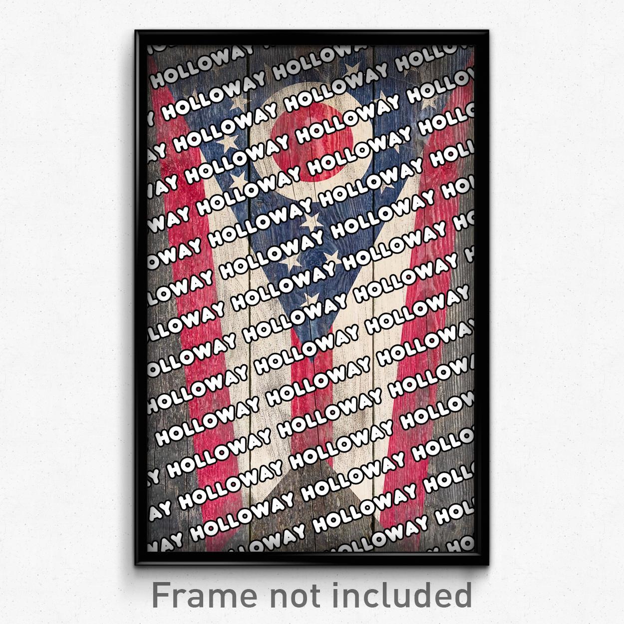 Holloway Ohio Poster (OH City Souvenir 11x17 Town Print) | eBay